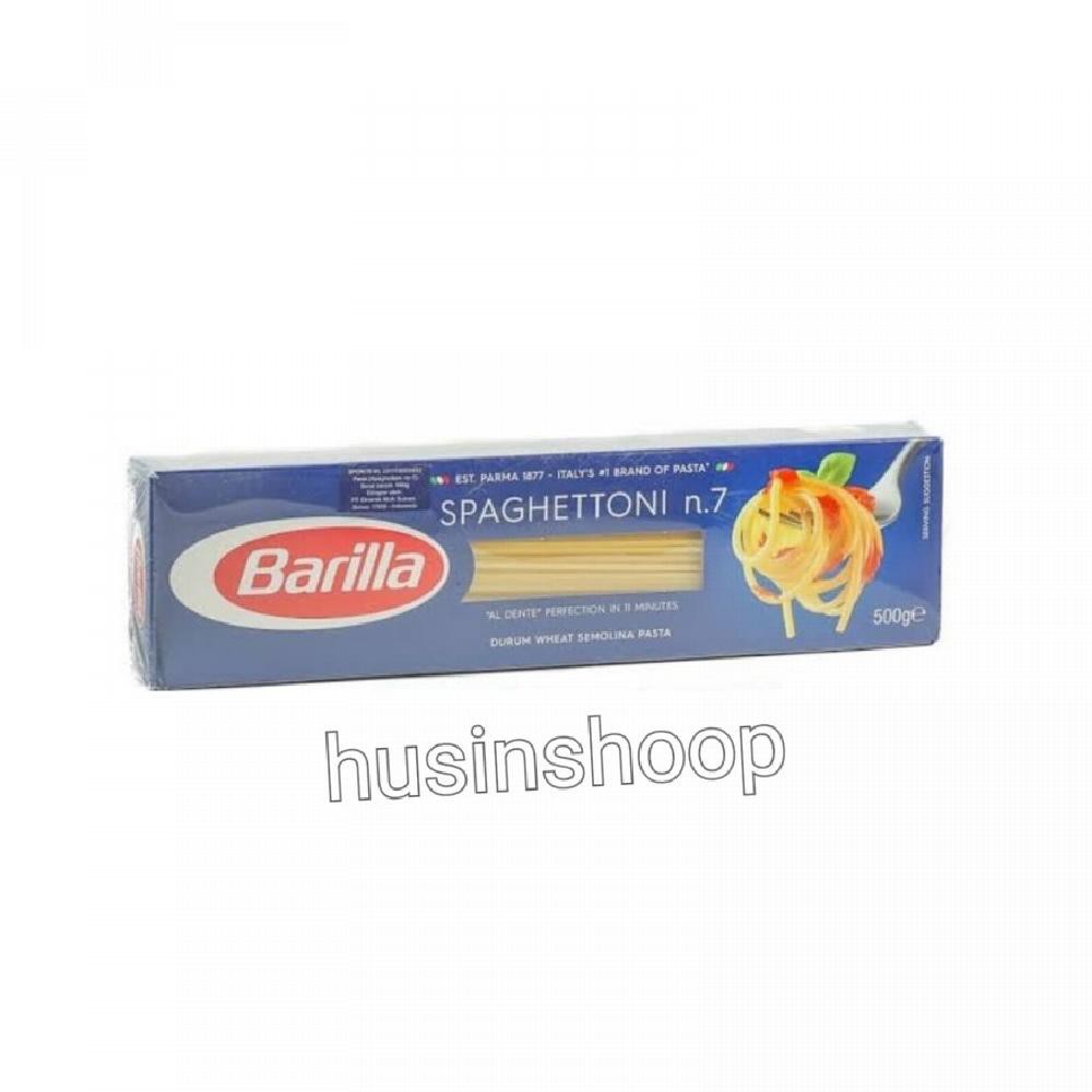 Jual Barilla Spaghetti no.7 Lebih Tebal 500gr | Shopee Indonesia