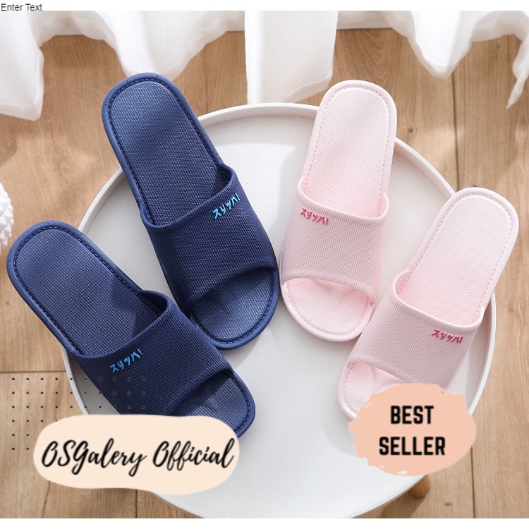 Jual OSGALERY - [ 1KG 3PCS ] SANDAL WANITA PRIA SD34 JEPANG | Shopee Indonesia