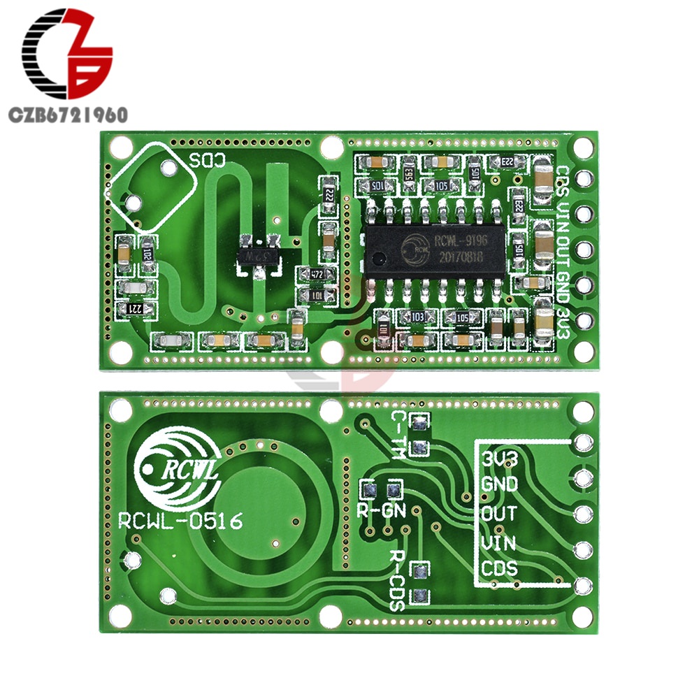 Jual PREORDER RCWL-0516 RCWL 0516 Microwave Radar Sensor Human Sensor ...
