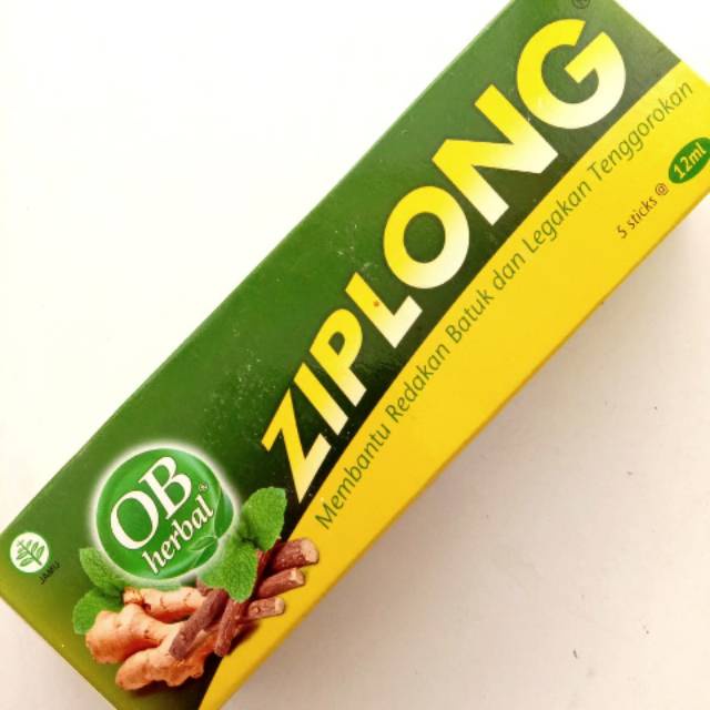 Jual OB Herbal Ziplong Sirup Obat Batuk Cair isi 5 Sachet | Shopee ...
