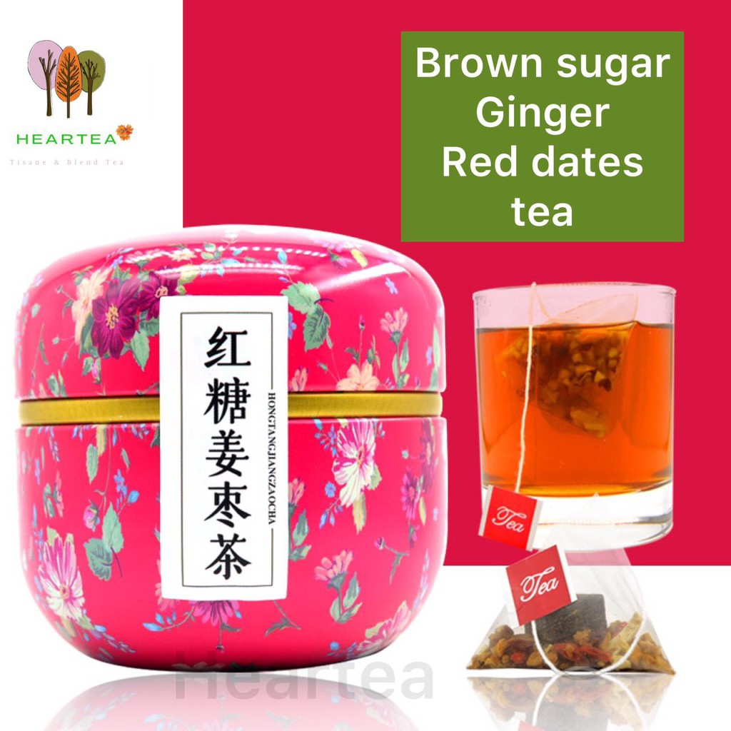 Jual TISANE TEA / FLOWER TEA / TEH HERBAL - BROWN SUGAR GINGER RED ...