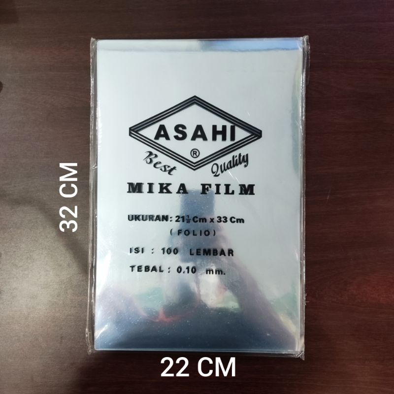 Jual Mika Plastik Jilid Tebal / Film Asahi ukuran A4 / F4 0.10 mm | Shopee Indonesia