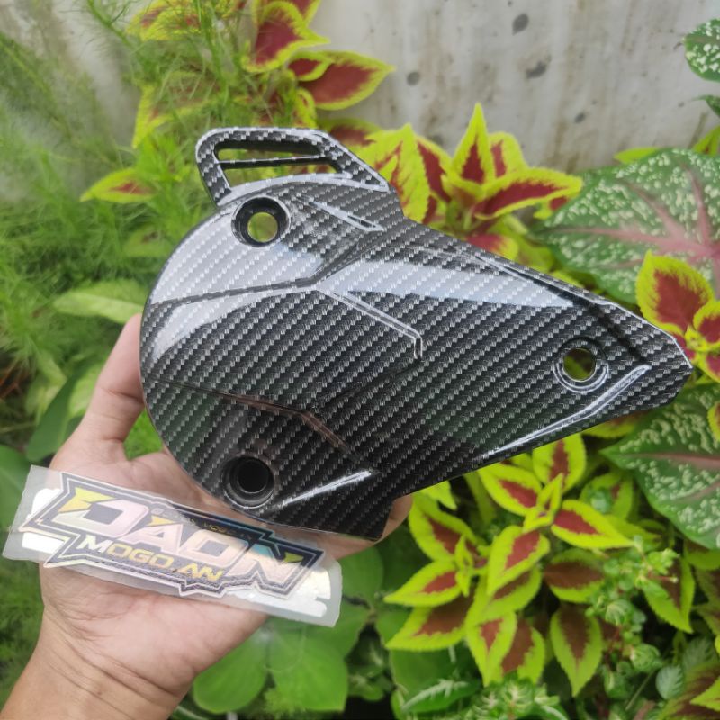Jual cover CVT cover tutup CVT keong CVT mesin karbon Vario 125 new ...
