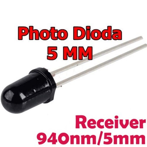 Jual 10 PCS Penerima LED Infrared 5mm Sinar Cahaya Infra Merah Photodiode ISI 10 | Shopee Indonesia