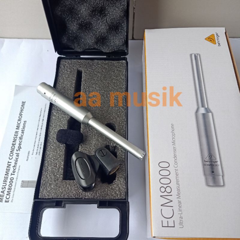 Jual MIC BEHRINGER MEASUREMENT ECM8000 ORIGINAL ECM-8000 | Shopee Indonesia