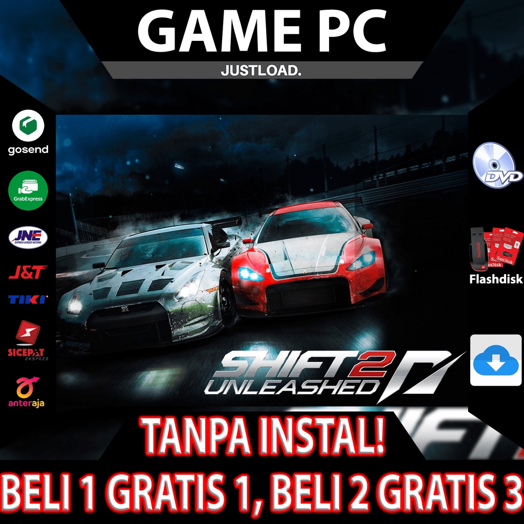 Jual NEED FOR SPEED SHIFT 2 UNLEASHED PC GAME PC KOMPUTER LAPTOP GAMING ...