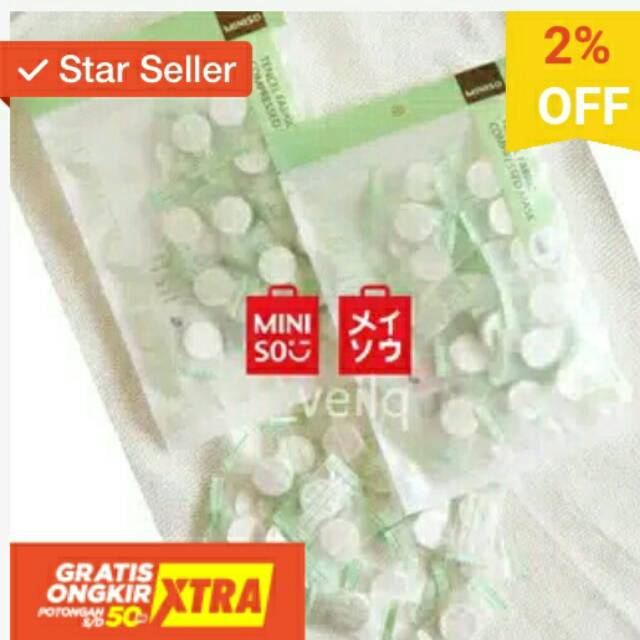 Jual Miniso Compressed Sheet Mask 1 pcs | Shopee Indonesia