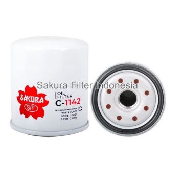 Jual Sakura Filter Oli C-1142 Innova,Fortuner, Hilux,Hiace,Kijang ...