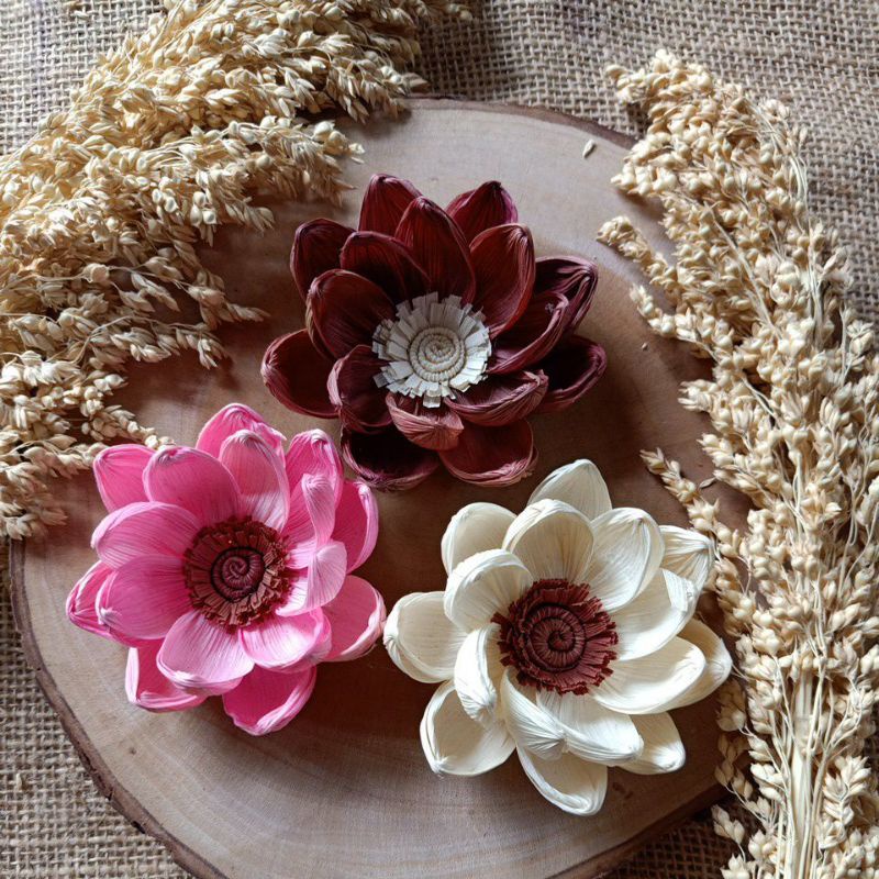 Jual Bunga Klobot Jagung 8 Cm Bunga Mahar Bunga Kering Dekorasi Mahar