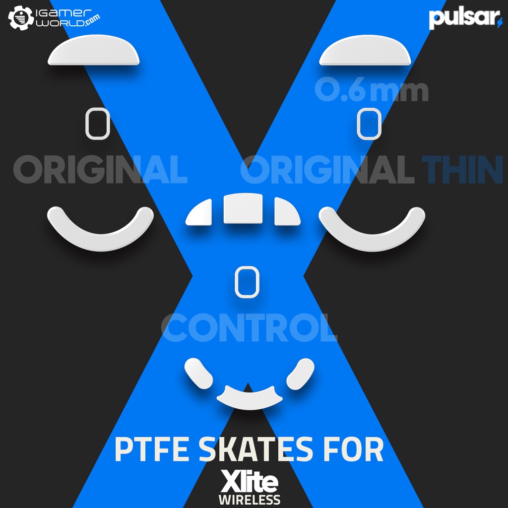 Jual Pulsar PTFE Skates for Xlite Wireless Gaming Mouse | Shopee Indonesia