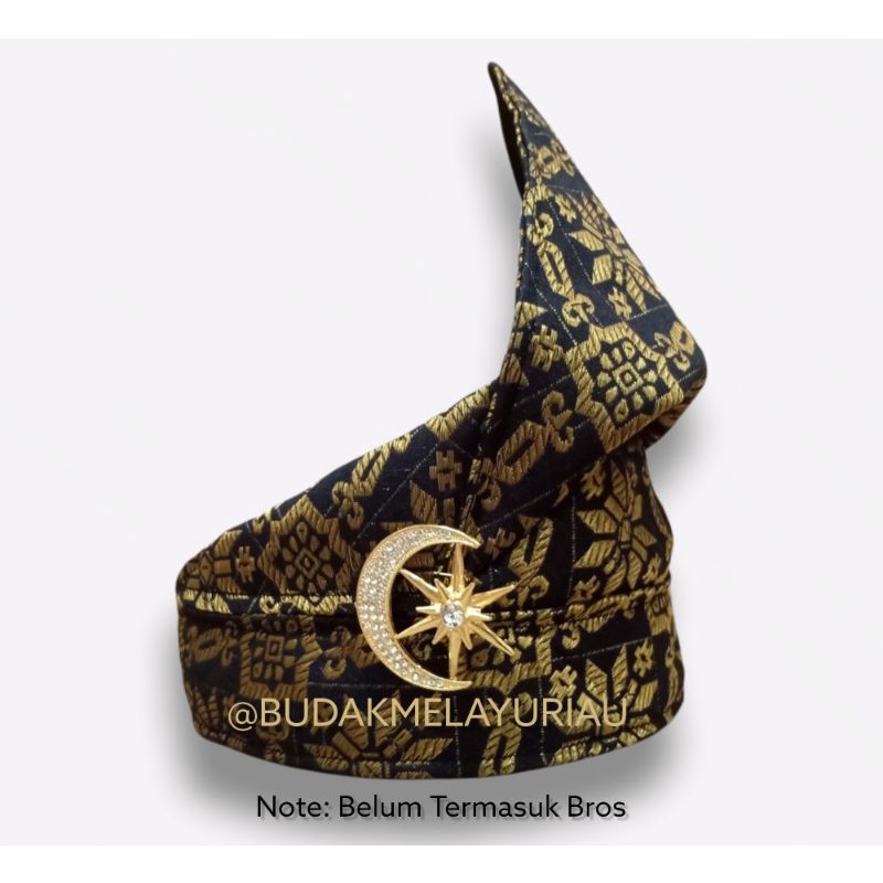 Jual TANJAK MELAYU FULL SONGKET IKAT MAHKOTA ALAM (BELUM TERMASUK BROS ...