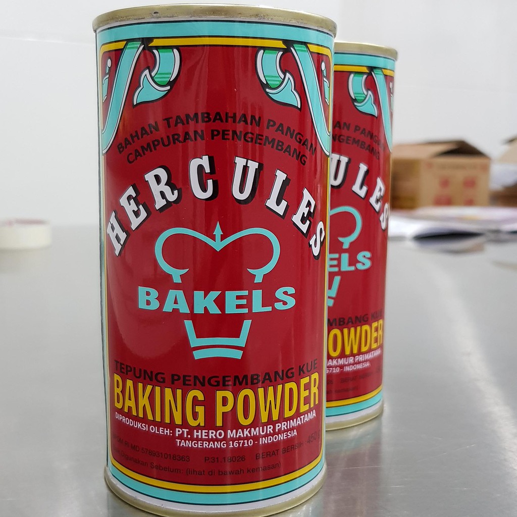 Jual Herkules Baking Powder - 450 gr | Shopee Indonesia
