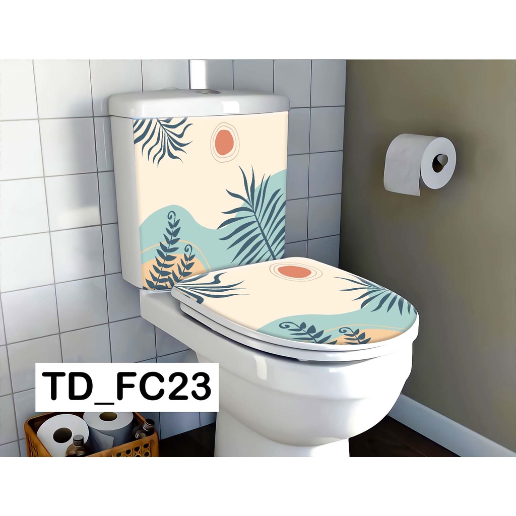 Jual Stiker wc duduk motif abstrak | Shopee Indonesia