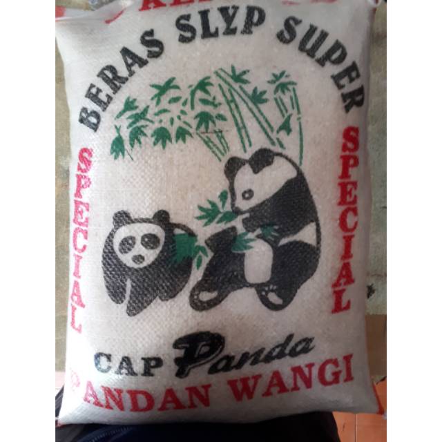 Jual Beras panda 10kg ( pandan wangi asli ) | Shopee Indonesia