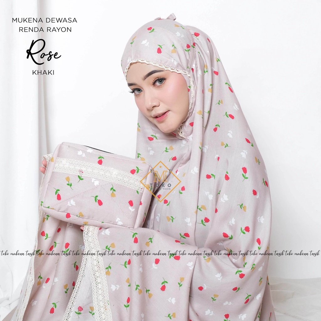 Jual TOKO MUKENA TASIK - MUKENA ROSE | MUKENA DEWASA RENDA RAYON MOTIF ...