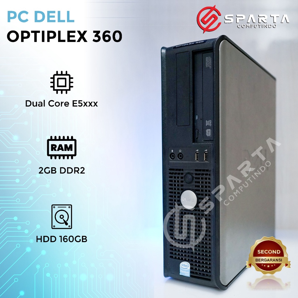 Jual PC Murah Dell Optiplex 360 desktop Second Bergaransi | Shopee ...