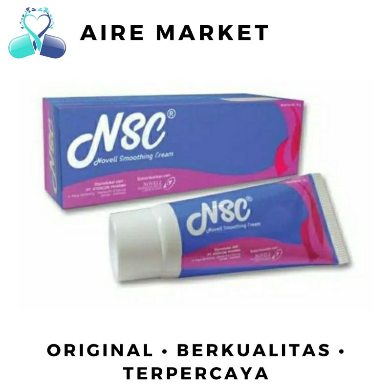 Jual Nsc Novell Smoothing Cream 30 g (salep bekas luka, stretchmark ...