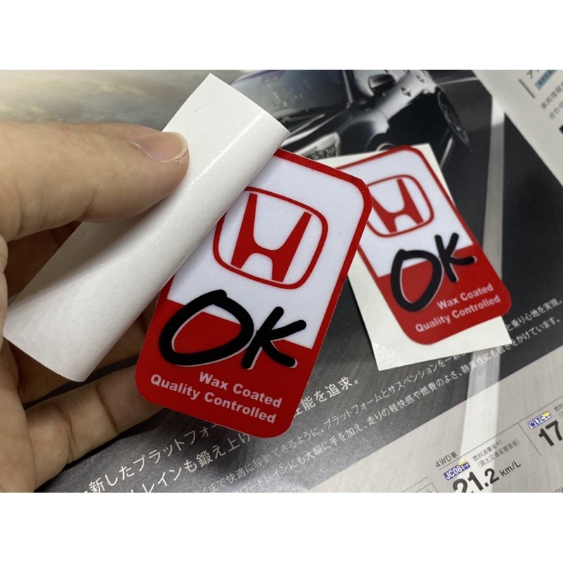 Jual stiker OK honda kaca | Shopee Indonesia