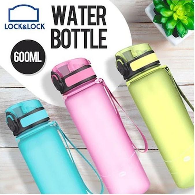 Jual 600Ml LOCK & LOCK/ LOCK N LOCK One Touch Cap Bottle/ Botol Minum ...