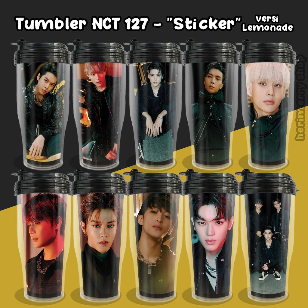 Jual Tumbler NCT 127 Sticker versi Lemonade - Merchandise KPOP ...