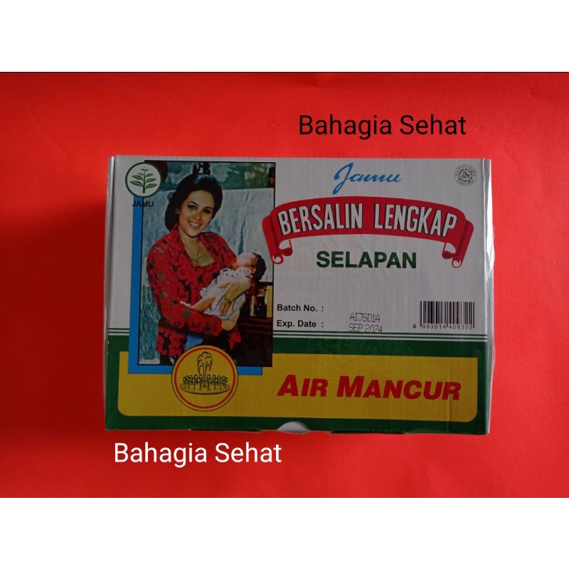 Jual Jamu Bersalin Lengkap Selapan Box / Jamu Bersalin Lengkap 40 H Box ...