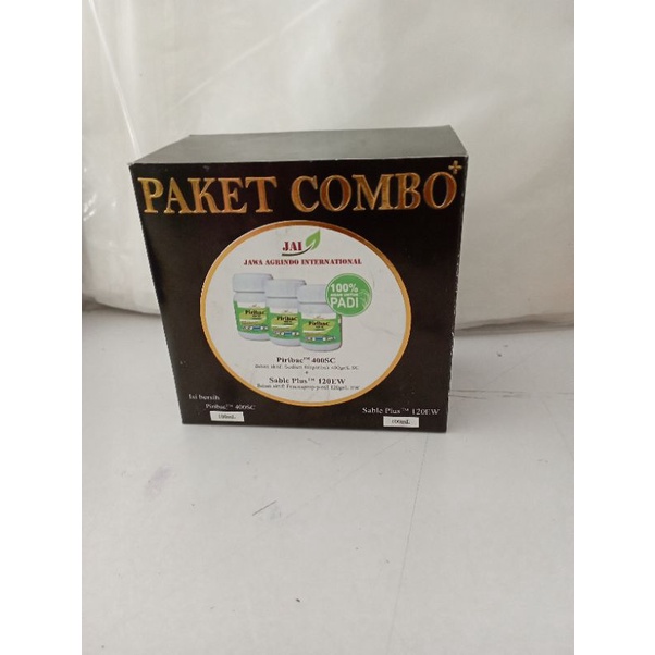 Jual PAKET COMBO herbisida, Piribac TM 400SC + Sable Plus TM 120 EW ...
