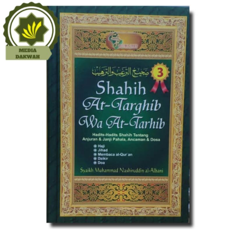 Jual Buku Shahih At Targhib wa At Tarhib Jilid 3 Hadits Hadist Tentang Anjuran Janji Pahala ...
