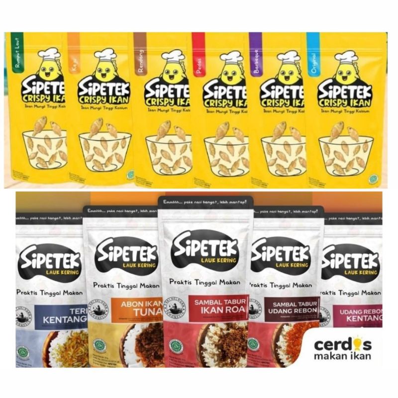 Jual Sipetek ikan crispy Sipetek lauk pauk | Shopee Indonesia