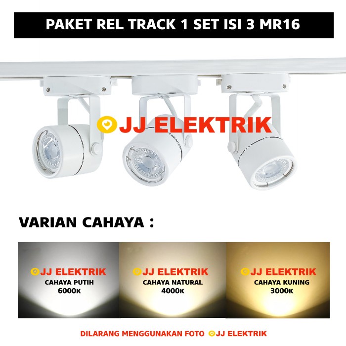 Jual Paket 3 Lampu Rell Track LED Sorot Lampu Sorot Plafon Tracklight ... Jual Paket 3 Lampu Rell Track LED Sorot Lampu Sorot Plafon Tracklight ...
