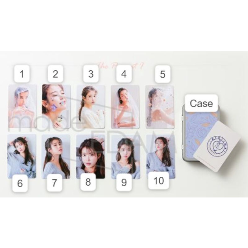 Jual PHOTO CARD SET - THE PRESENT 1 IU - OFFICIAL & ORIGINAL (LANGKA ...