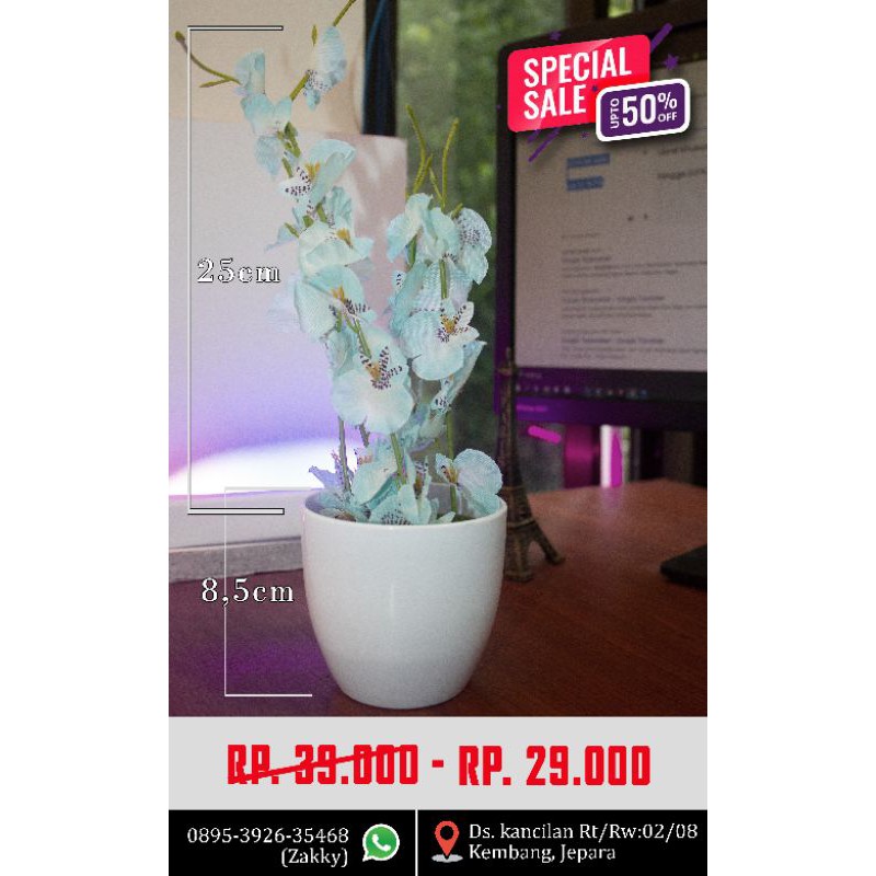 Jual Bunga sintetis | Bunga plastik Murah | Shopee Indonesia