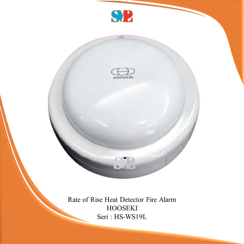 Jual Rate of Rise Heat Detector Fire Alarm HOOSEKI HS-WS19L | Shopee ...