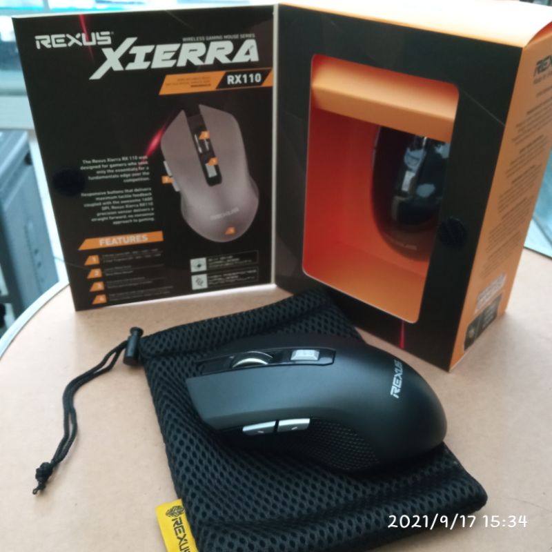 Jual Rexus Xierra RX110 Mouse Wireless Gaming | Shopee Indonesia