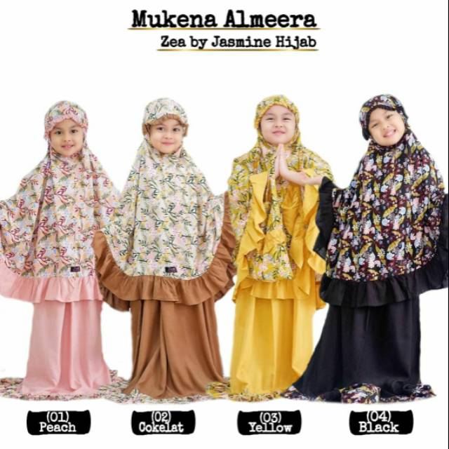 Jual MUKENA ALMEERA ZEA BY JASMINE HIJAB (2-8 TAHUN) | Shopee Indonesia