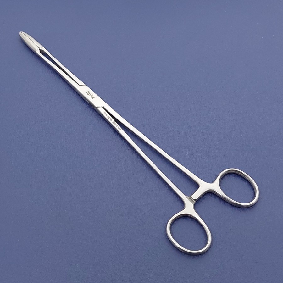 Jual Alat Medis Alkes Gross Maier Dressing Forceps 26 cm Straight With ...
