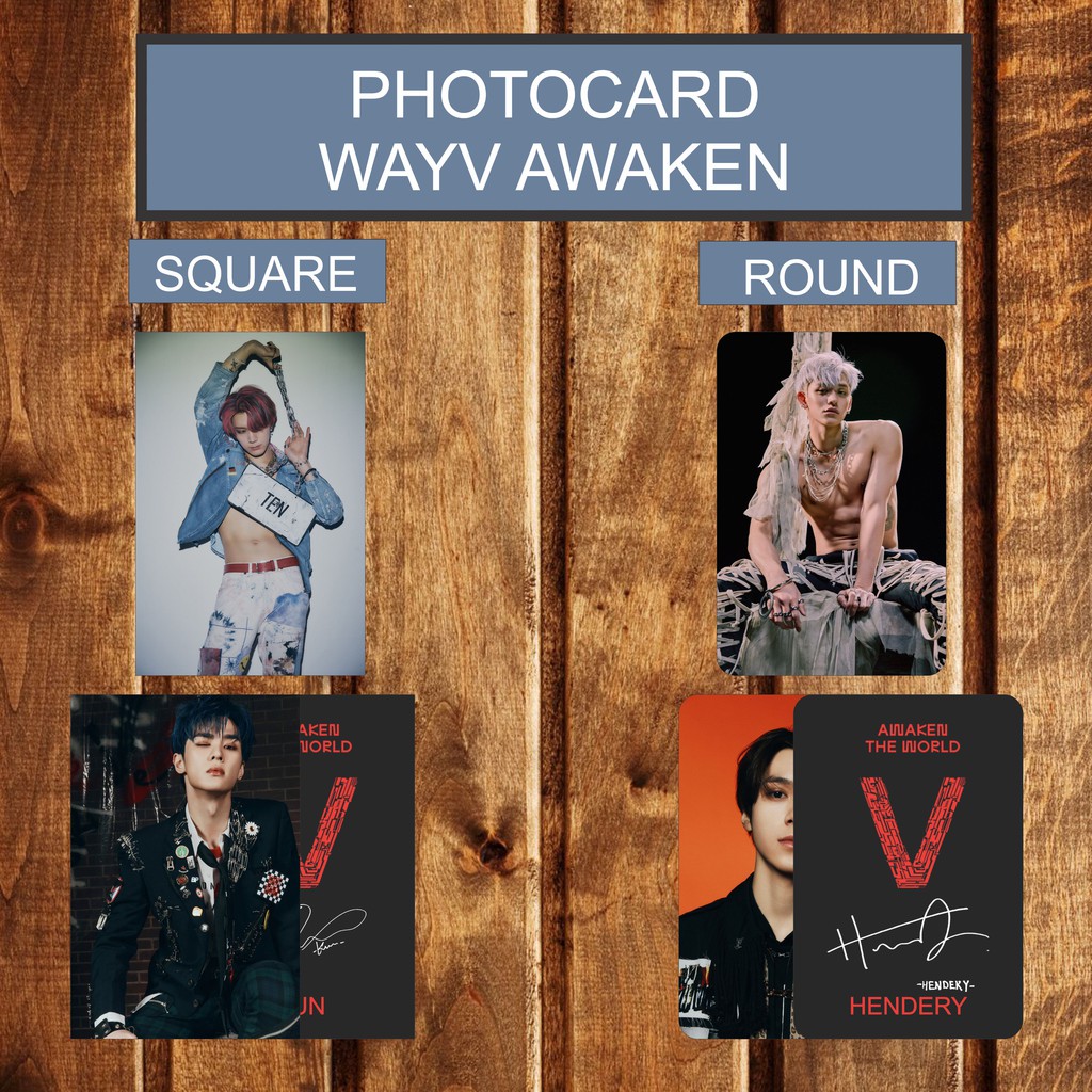 Jual PHOTOCARD WAYV AWAKEN THE WORLD | Shopee Indonesia