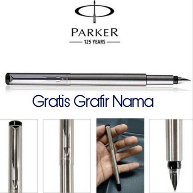 Jual Sign pen fountain parker vector gratis grafir nama | Shopee Indonesia