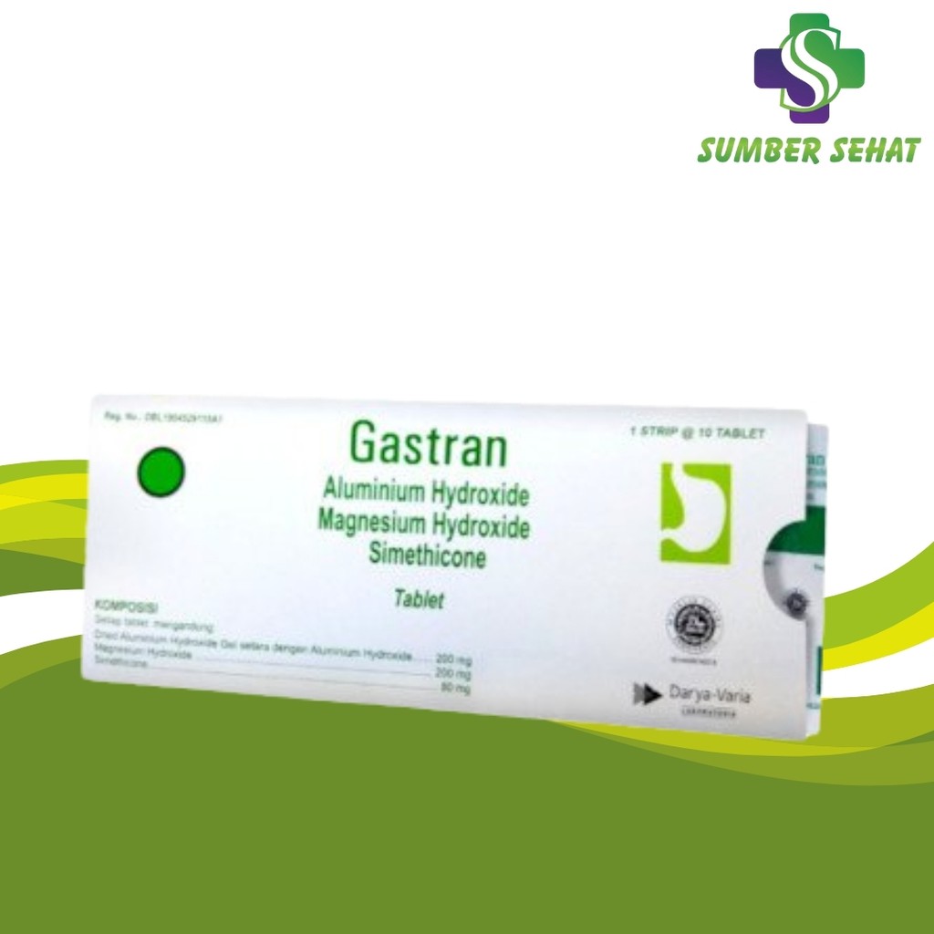Jual GASTRAN STRIP 10 TABLET | Shopee Indonesia