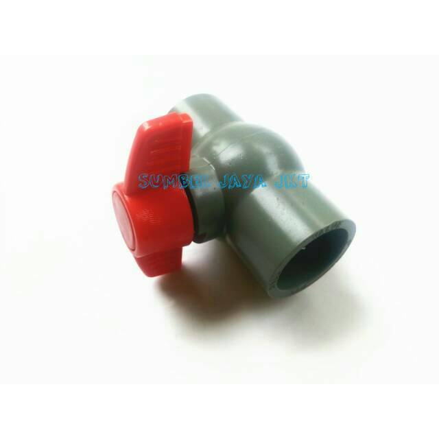 Jual Stop Kran / Ball Valve PVC 3/4 / Stop Kran Plastik 3/4 | Shopee ...