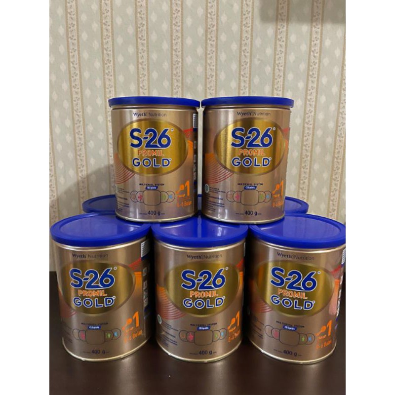 Jual S26 promil gold tahap 1 0-6 bulan 400gr | Shopee Indonesia