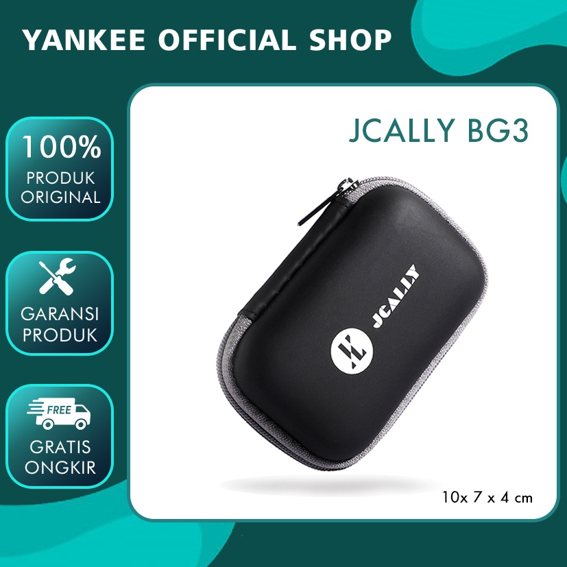 Jual JCALLY Earphone Case Wadah Headset Anti Air for KZ EDX Pro QKZ AK6 ...