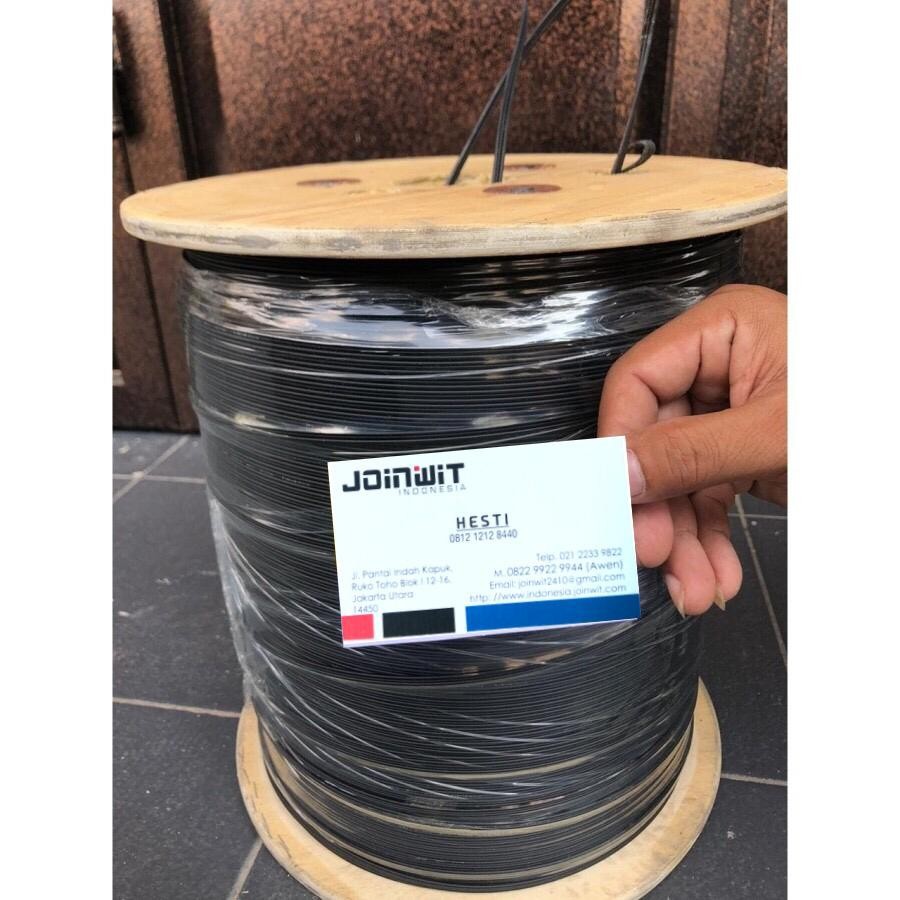 Jual kabel dropcore multimode 2 core/ drop wire 2core /mm/fiber optic ...