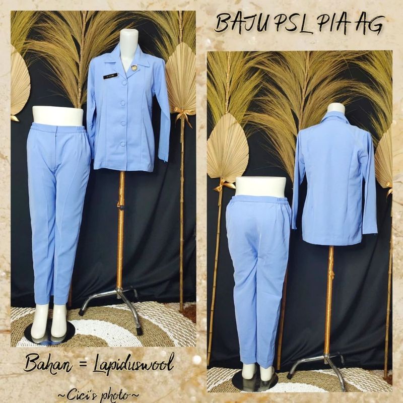 Jual SERAGAM PSL PIA SETELAN HIJAB & NON HIJAB ( Bahan & kancing sesuai ...