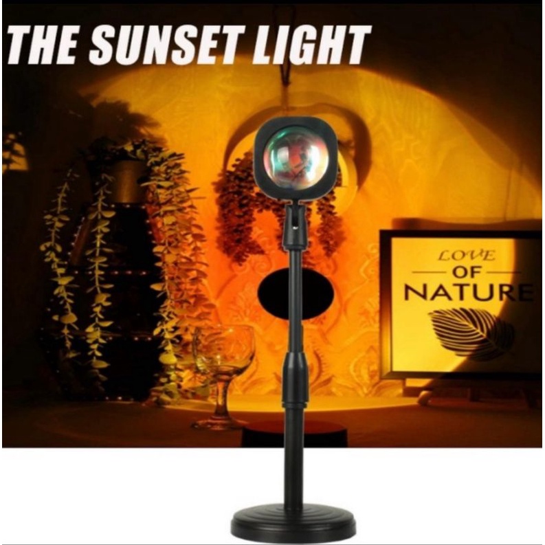 Jual Lampu Sunset Led USB / sunset Lamp Atmostphere Led / Lampu Tidur ...