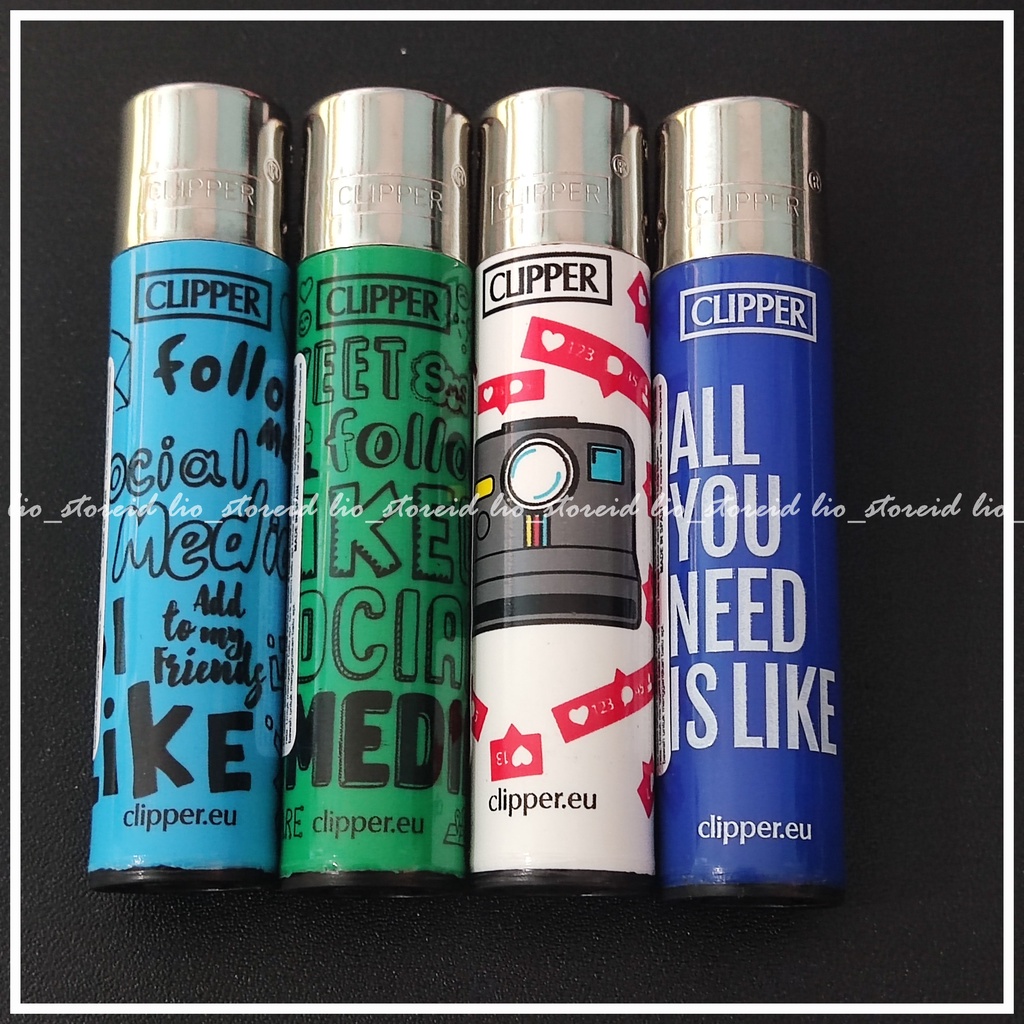 Jual KOREK API CLIPPER THE SUPER LIGHTER SNI CLIPER 12 MOTIF READY ...