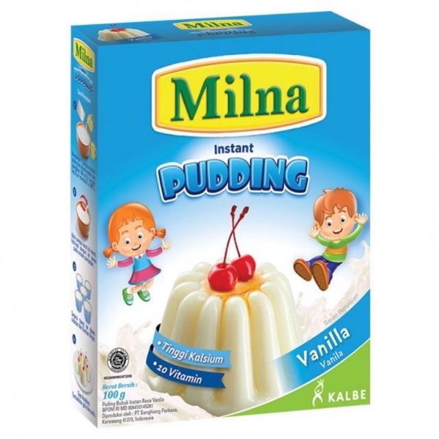 Jual Milna Kinder Pudding 100gr (Stawberry/Cokelat/Vanilla) | Shopee ...