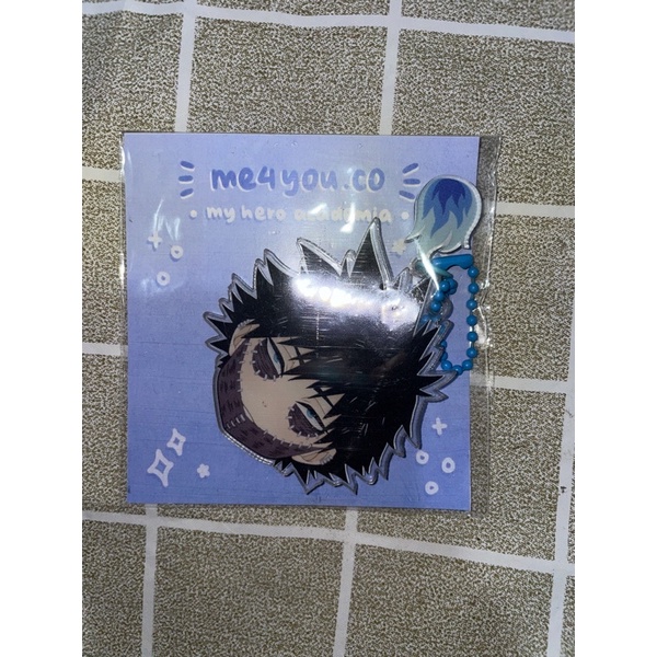 Jual keychain dabi my hero academia gantungan kunci mha pop socket bnha ...