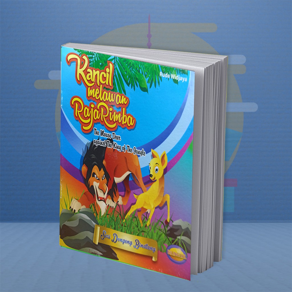 Jual BUKU ANAK TK PAUD SERI DONGENG BINATANG KANCIL MELAWAN RAJA RIMBA ...