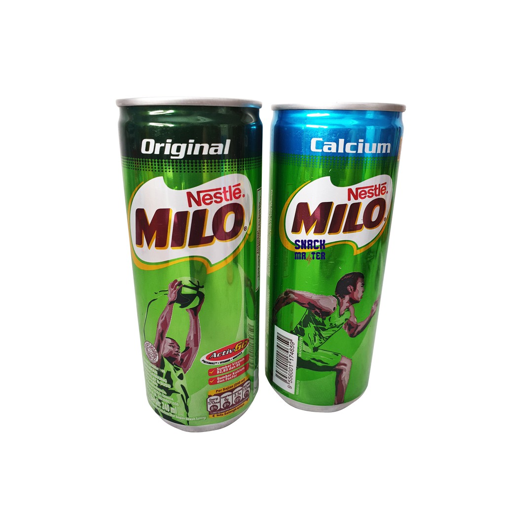 Jual Susu Milo Activ Go Kaleng - Netto 240ml | Shopee Indonesia