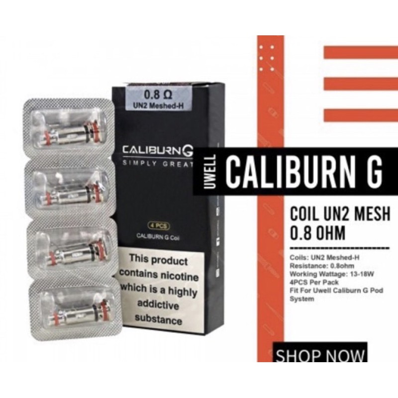 Jual coil caliburn g 0.8 ohm authentic 1pcs | Shopee Indonesia